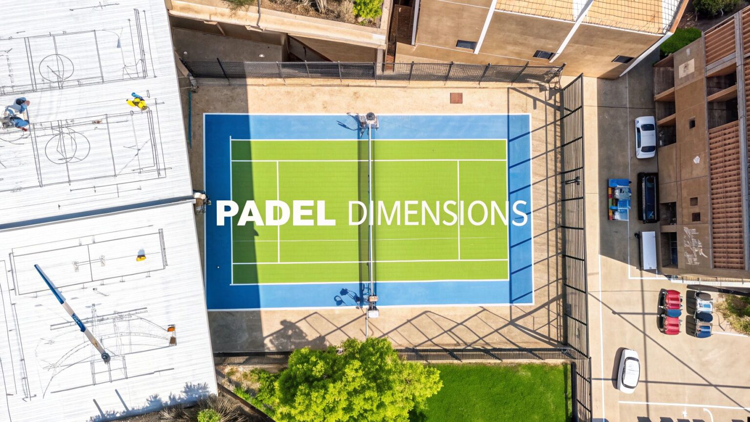 Padel Court Size The Official Dimensions Guide - Padel Rumors